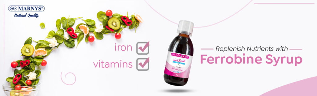 Replenish Nutrients with Ferrobine Syrup - Marnys® KSA